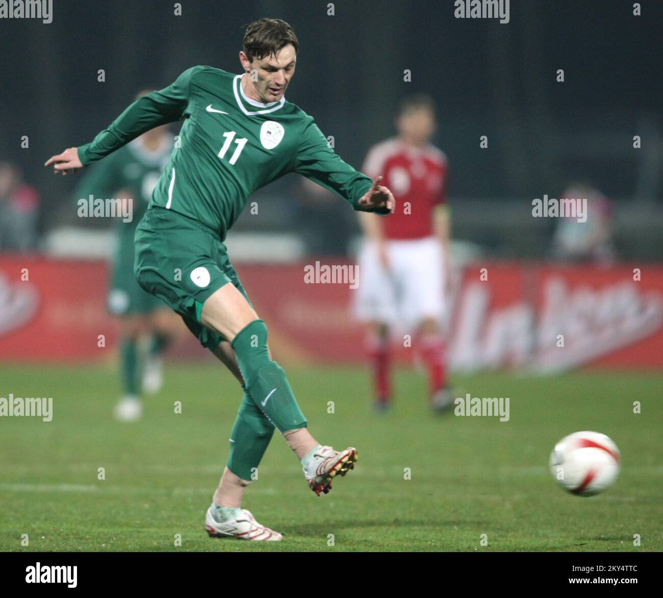Slovenia's Novakovic Milivoje in action Stock Photo - Alamy