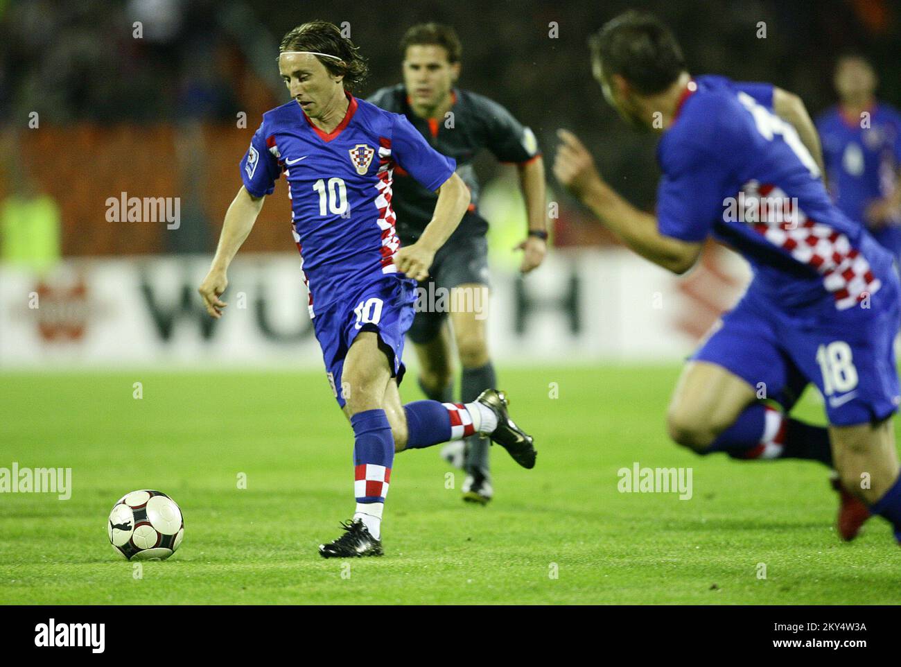 Croatia's Luka Modric in action Stock Photo - Alamy