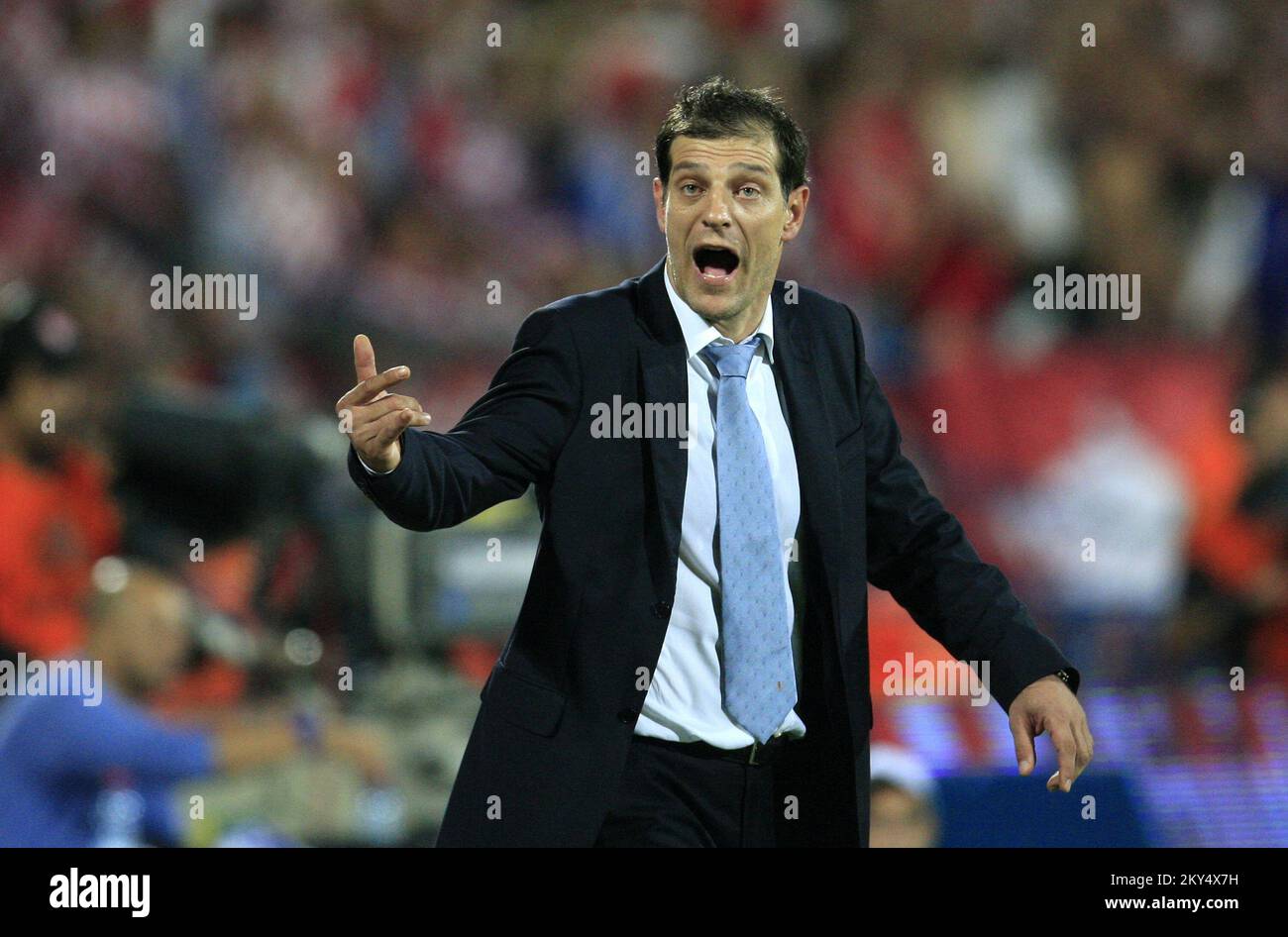 Croatia coach Slaven Bilic on the touchline Stock Photo - Alamy