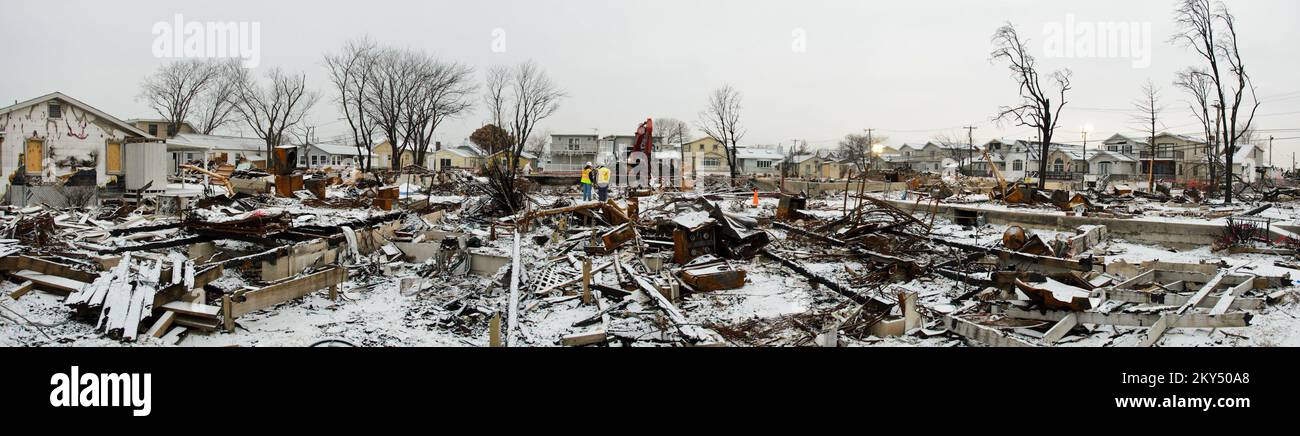 US Army Corps of Engineers Breezy Point Fire Debris Removal. New York ...