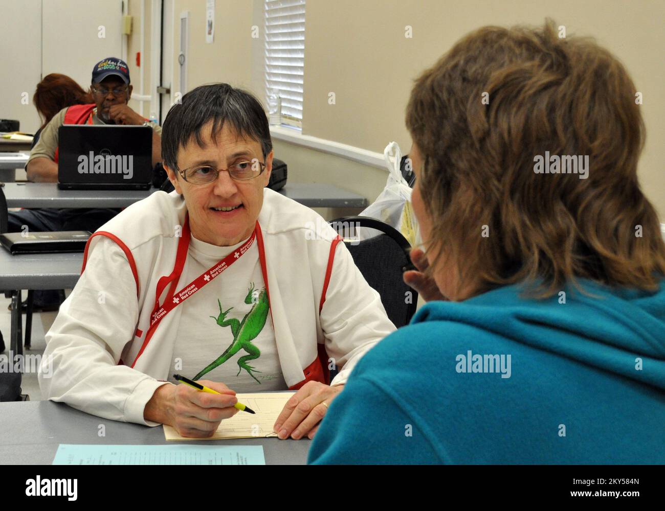 American Red Cross Volunteers Reach Out to Survivors. Mississippi ...