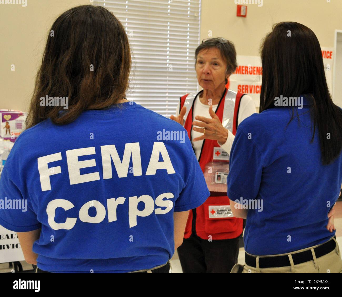 FEMA Corps Receive Information About the Role of the Red Cross ...
