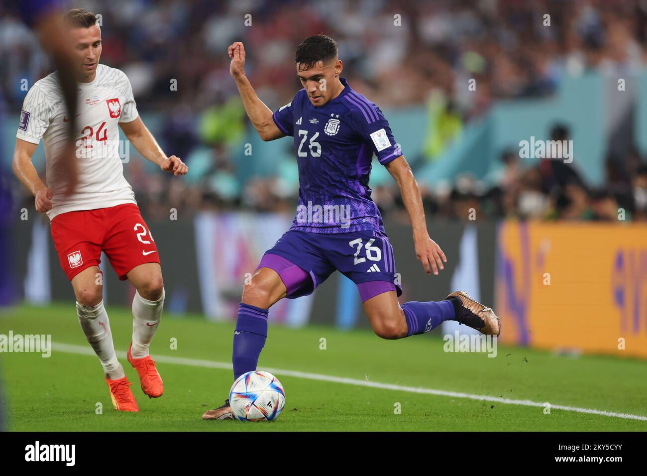 Doha, Qatar. 30th Nov, 2022. Nahuel Molina (ARG) Football/Soccer : FIFA ...