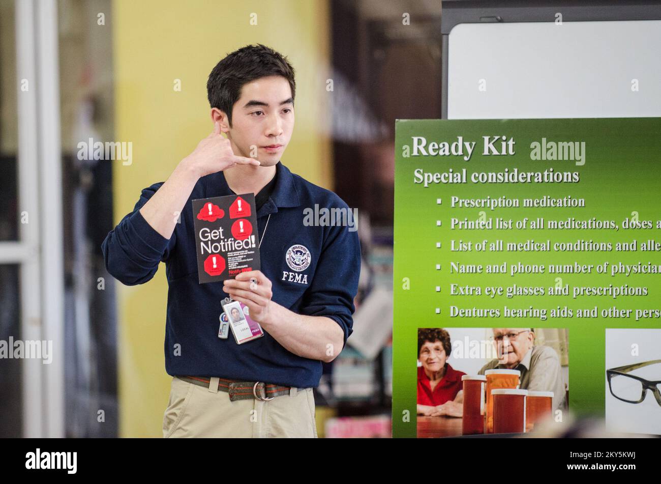 Preparing emergency supply kit hi-res stock photography and images - Alamy