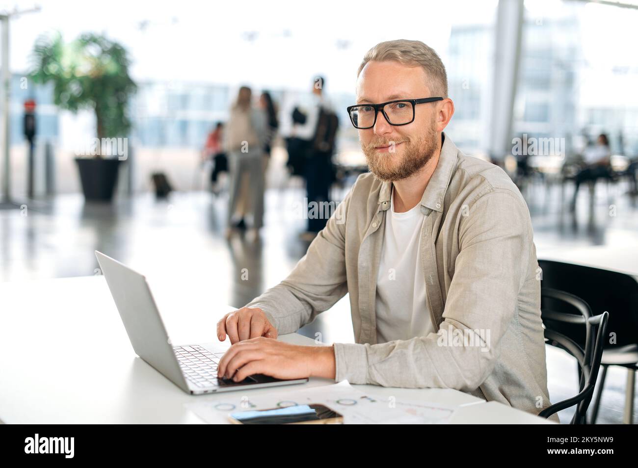 Photo smart clever man hi-res stock photography and images - Alamy