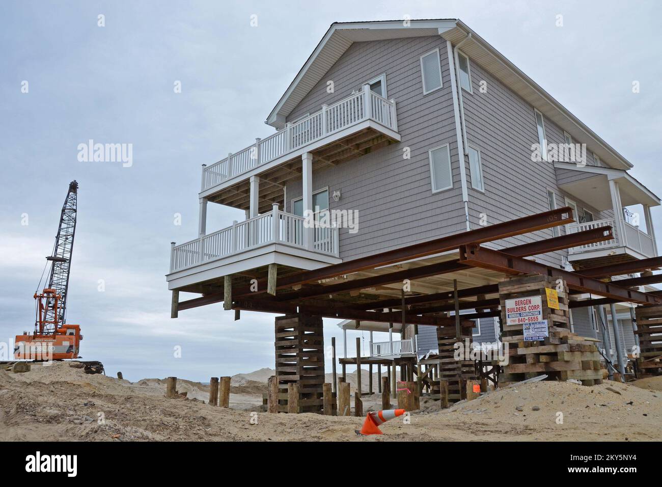 Elevation in Motion. New Jersey Hurricane Sandy. Photographs Relating ...