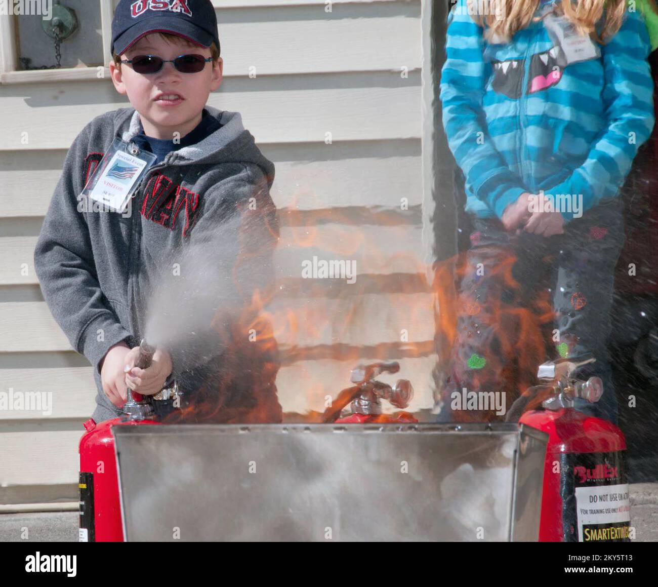 Fire department kids hi-res stock photography and images - Alamy
