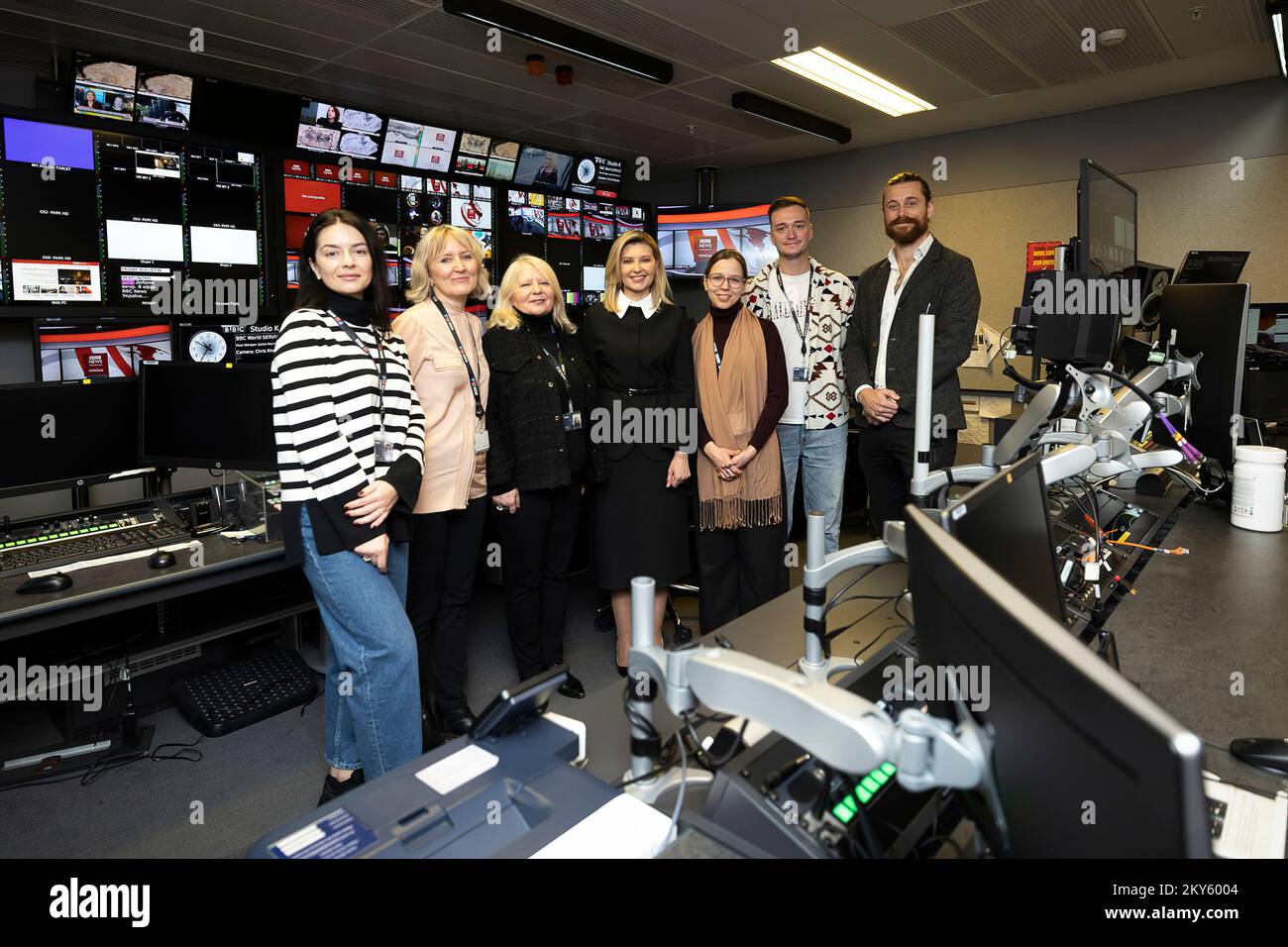 On the second day of her visit to Great Britain, First Lady of Ukraine ...