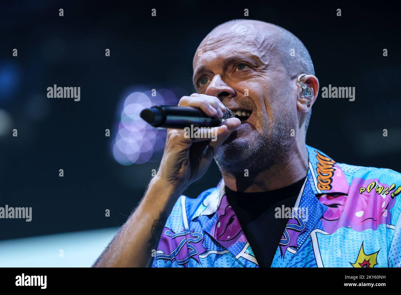 Assago Milan, Italy. 30th Nov, 2022. Max Pezzali performs live on stage ...