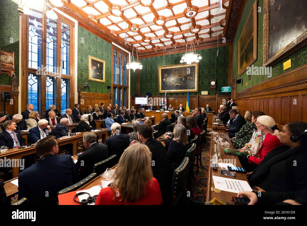 As part of her visit to Great Britain, First Lady of Ukraine Olena ...