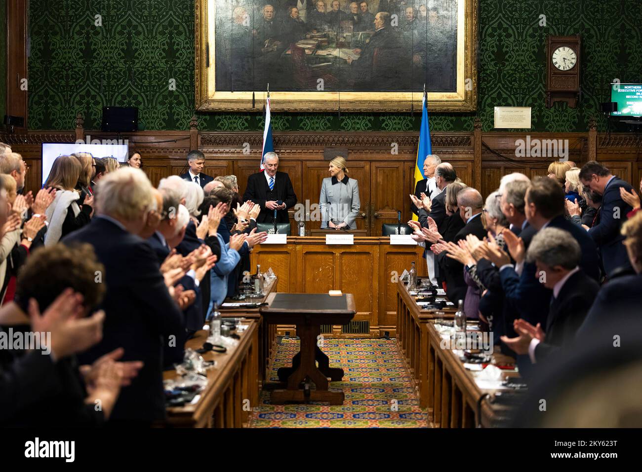 As part of her visit to Great Britain, First Lady of Ukraine Olena ...