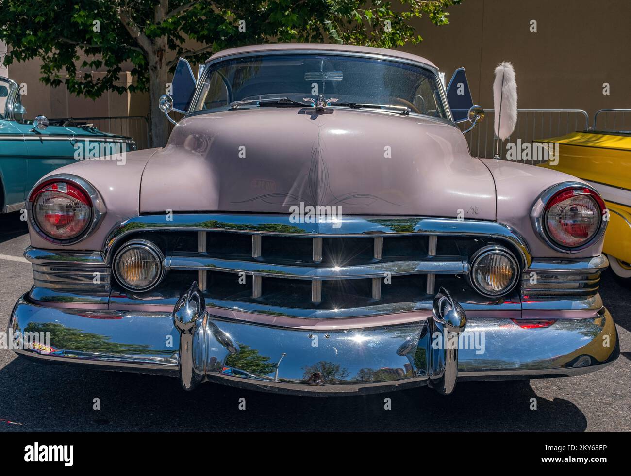classic cars on display in Albuquerque, New Mexico Stock Photo - Alamy