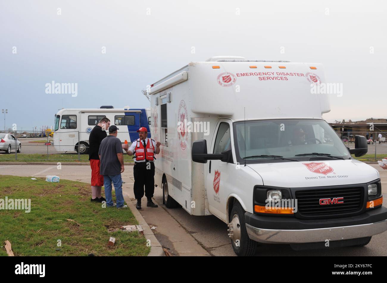 Salvation Army Disaster Services Truck at Disaster Site.. Photographs ...