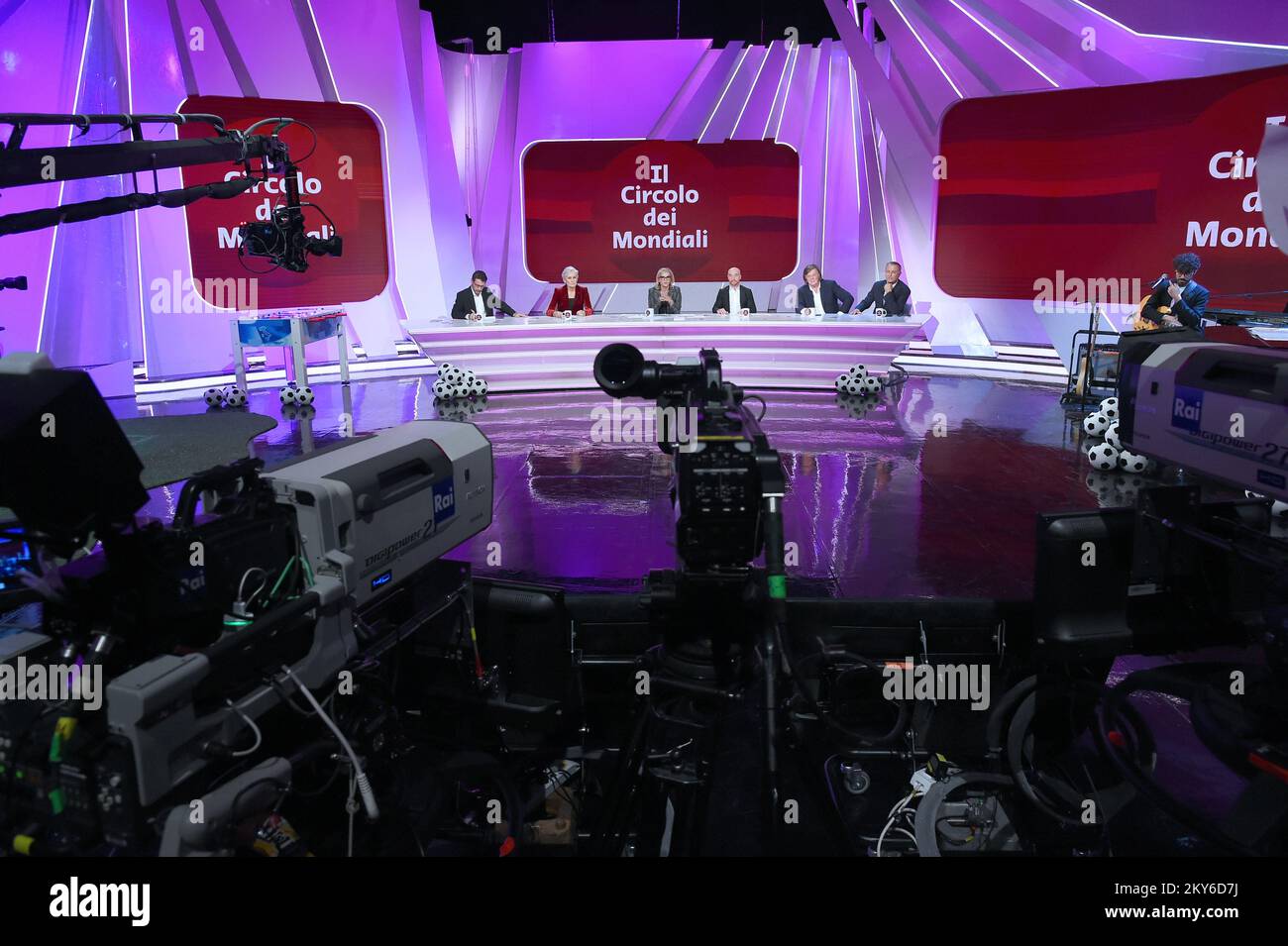 Milan, Italy. 01st Dec, 2022. Milan, TV broadcast "The club of the ...