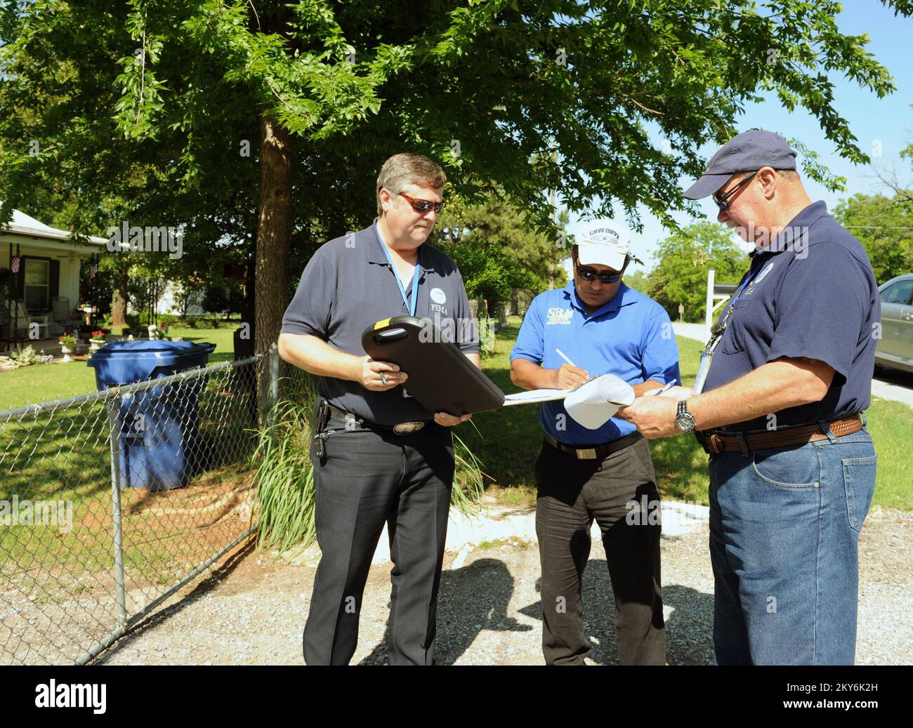 Spencer, Okla., June 7, 2013 Federal, State and Local Officials visit ...