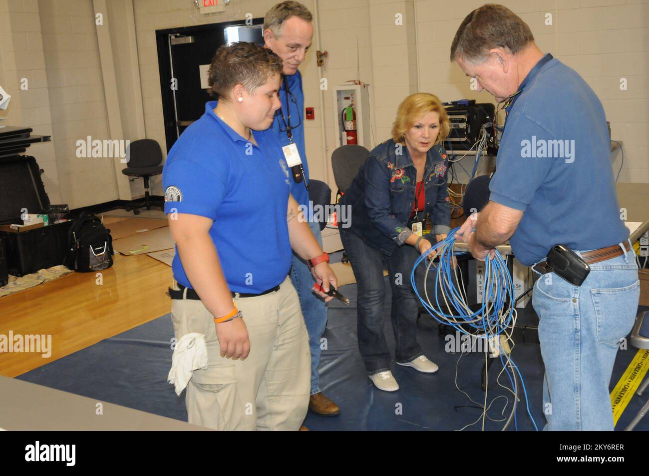 Telecommunications for DRC #6.. Photographs Relating to Disasters and ...