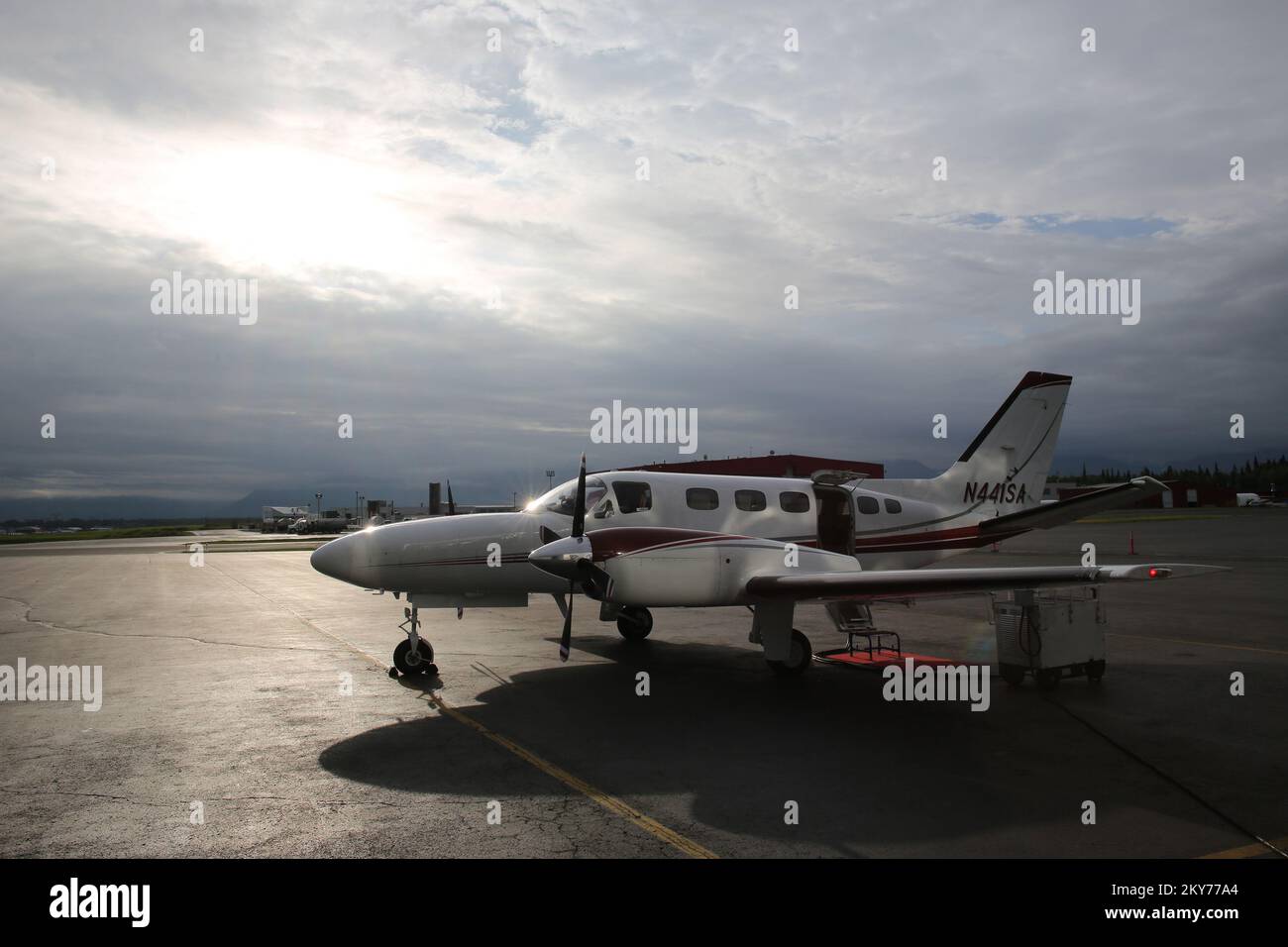 Anchorage, Alaska, July 15, 2013 Morning flights take the FEMA teams ...