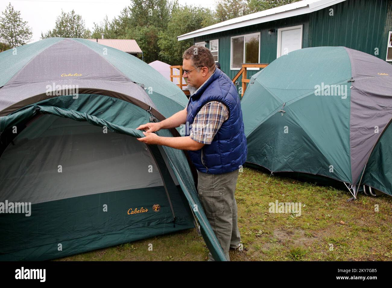 Galena, Alaska, Aug. 18, 2013 FEMA Mass Care Group Supervisor John ...