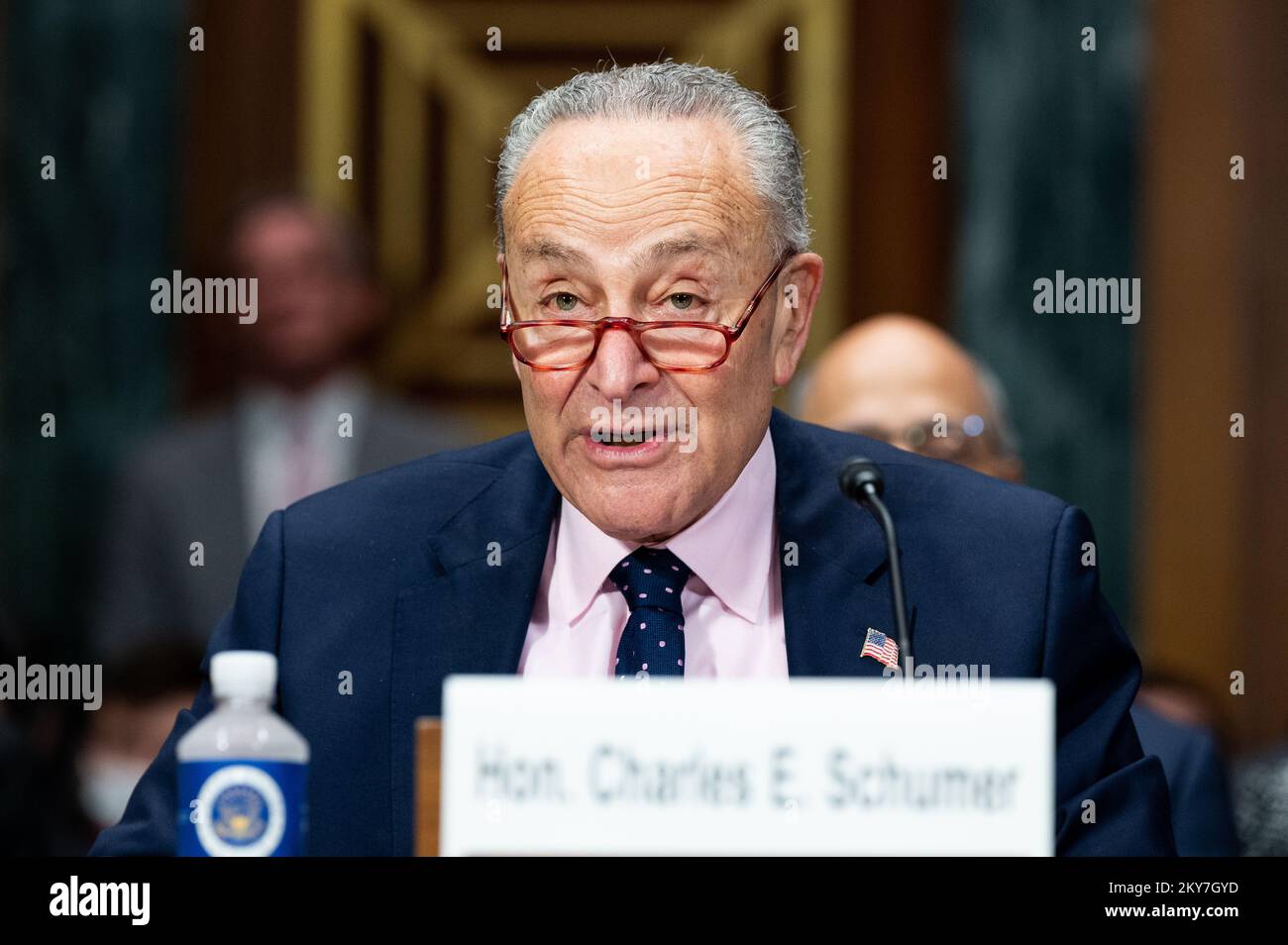 Washington, United States. 30th Nov, 2022. Senate Majority Leader Chuck ... Washington, United States. 30th Nov, 2022. Senate Majority Leader Chuck ...
