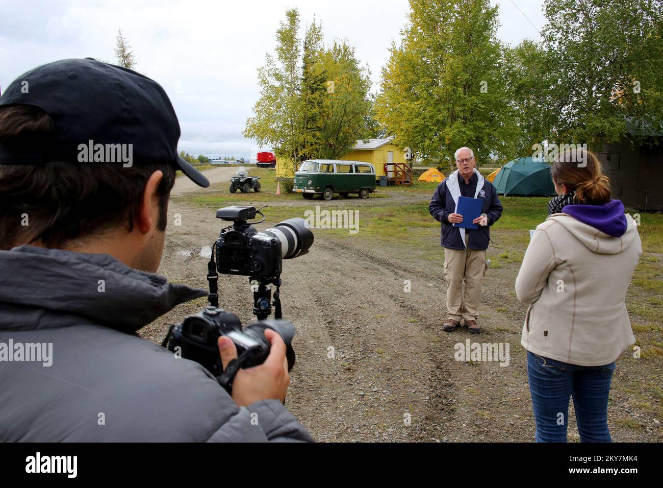 Galena, AK, September 8, 2013 FEMA Regional Administrator Ken Murphy ...