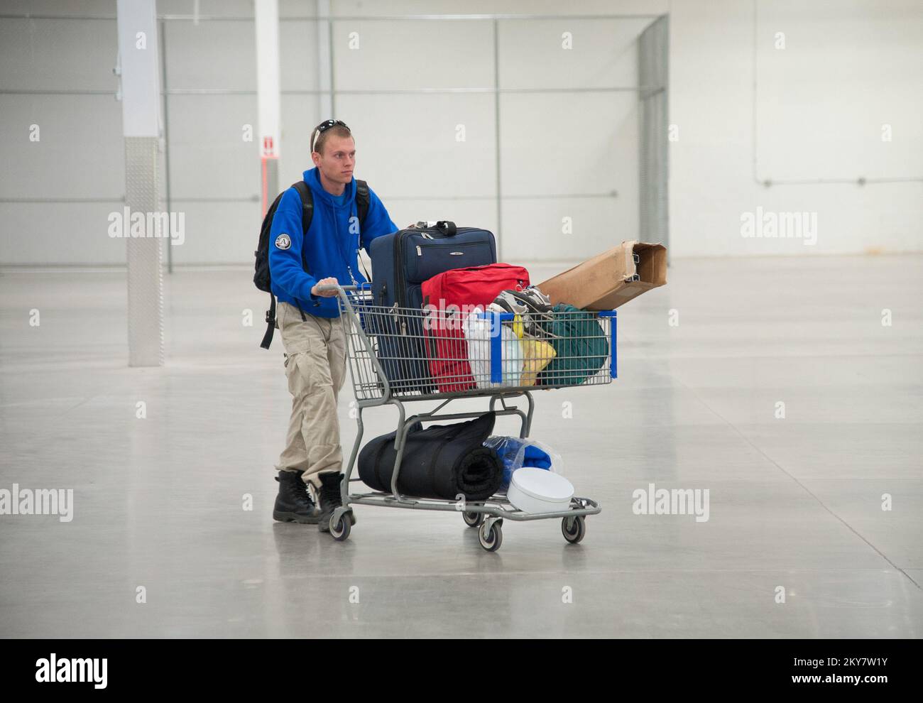 FEMA Corp and Americorp move into a new shelter. Colorado Severe Storms ...