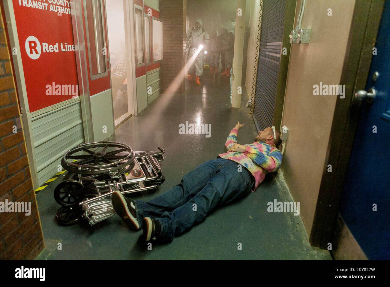 Disaster simulation hi-res stock photography and images - Alamy