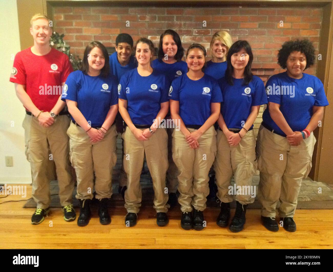 Blue 3 was one of the first FEMA Corps teams to arrive to Region X in ...