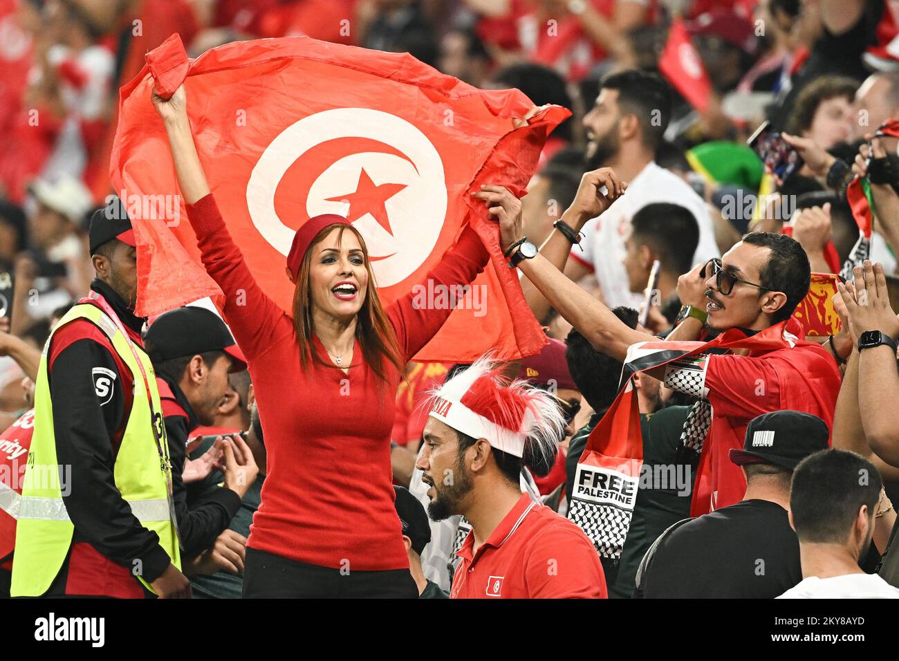 Tunisian football fans world cup hi-res stock photography and images ...