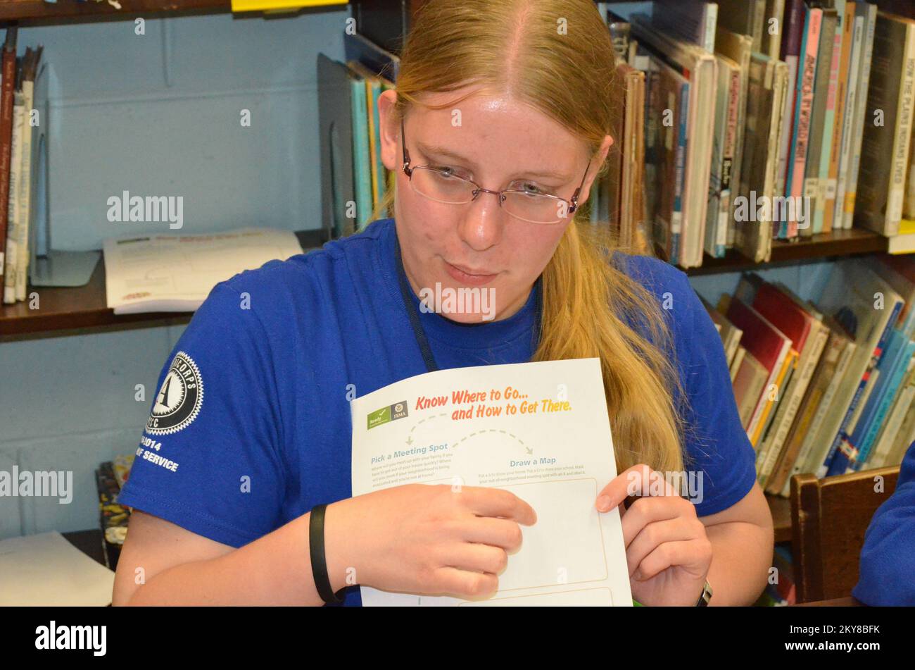 Old Bridge, N.J., April 11, 2014 FEMA Corps and FEMA employees teach ...