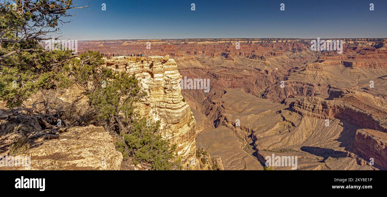 Grand Canyon Arizona South Rim near Mather Point Stock Photo - Alamy
