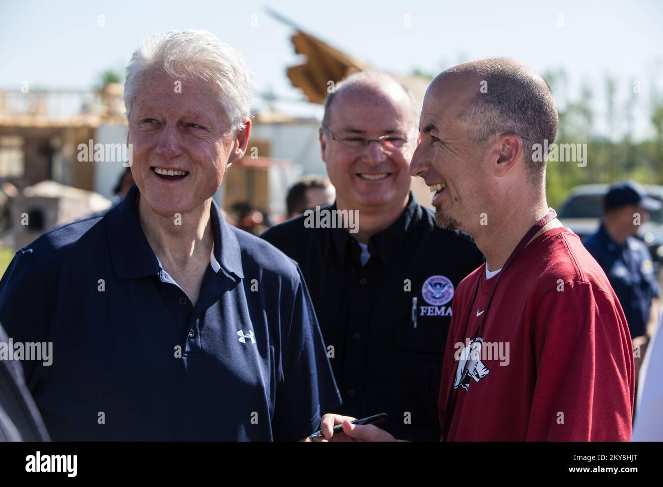 Mayflower, AR, May 4, 2014 â€“ Tornado disaster survivor Marcus ...