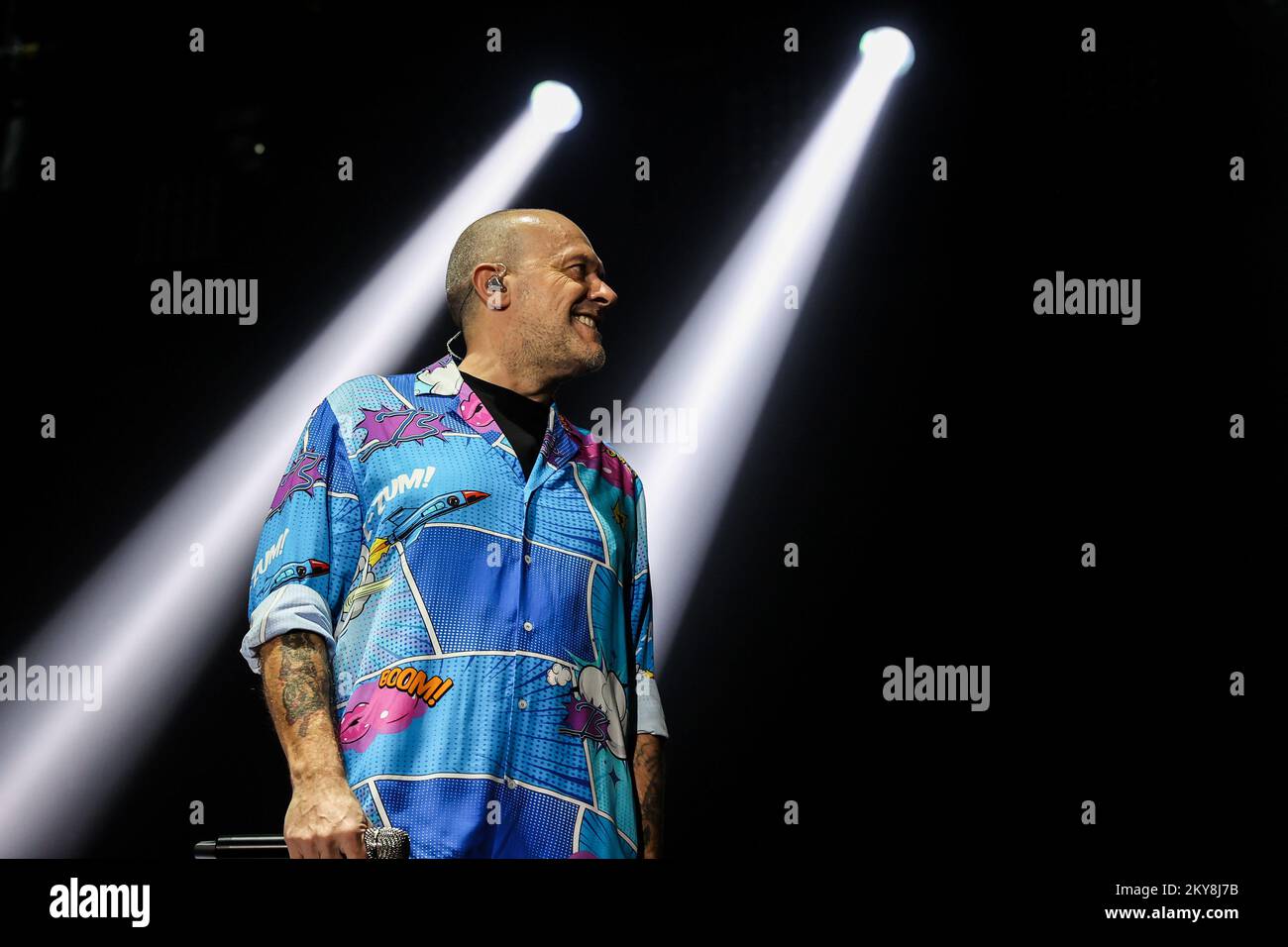 Assago, Italy. 30th Nov, 2022. Max Pezzali performs live on stage ...