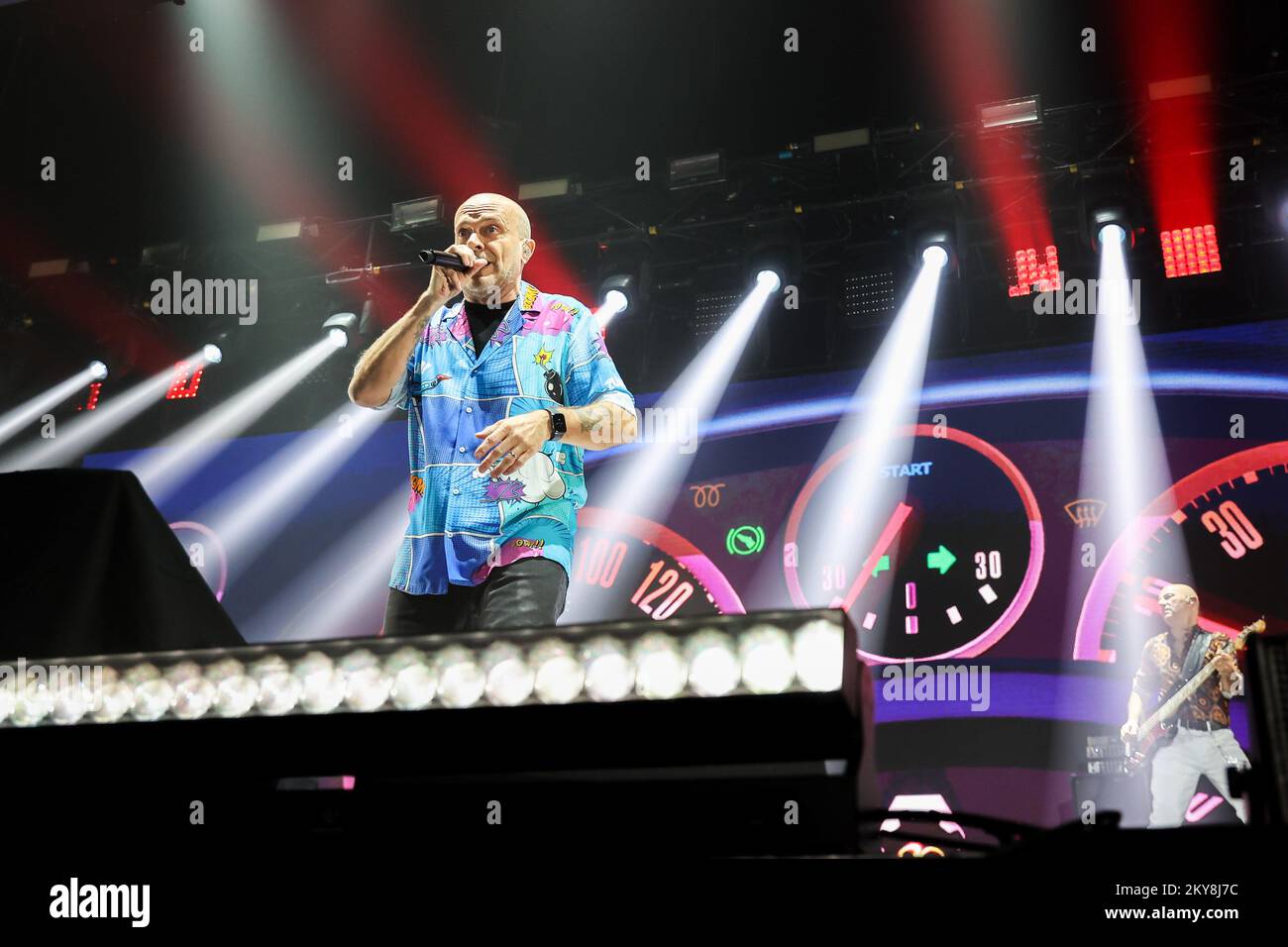 Assago, Italy. 30th Nov, 2022. Max Pezzali performs live on stage ...