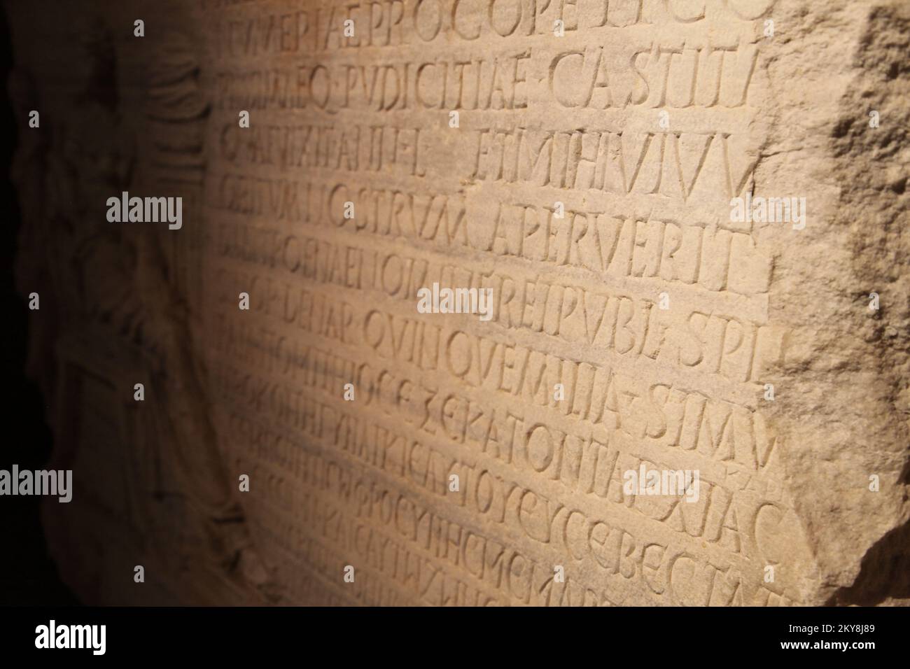 Fragment from the Sarcophagus of Publius Aelius Pompeius and Procope ...