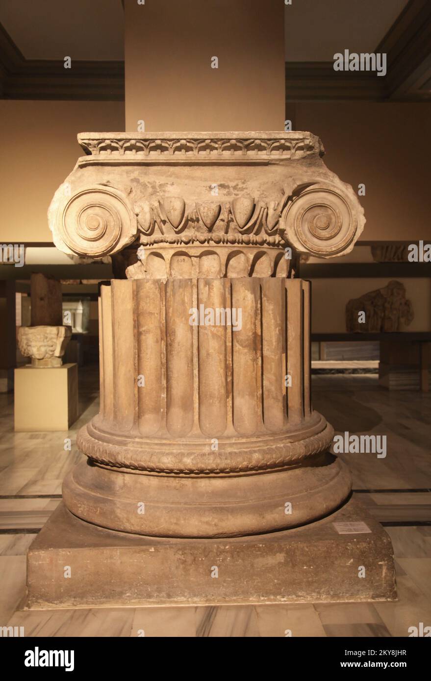 Ionian Column Capital from Hellenistic Period (BC 2th Century) at ...