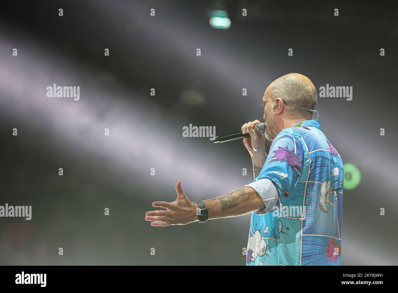 Assago, Italy. 30th Nov, 2022. Max Pezzali performs live on stage ...
