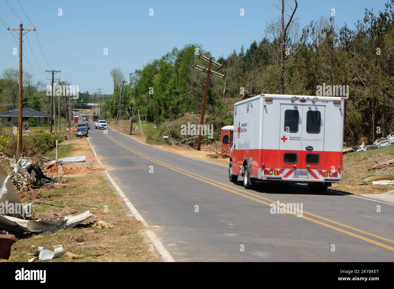 Red Cross Lunch Truck. Mississippi Severe Storms, Tornadoes, and ...