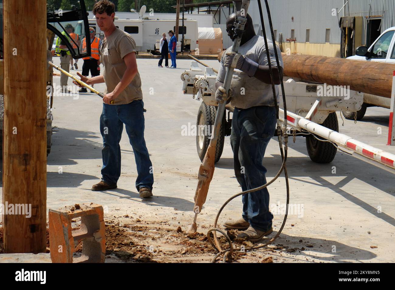 Utility pole installation. Mississippi Severe Storms, Tornadoes, and ...