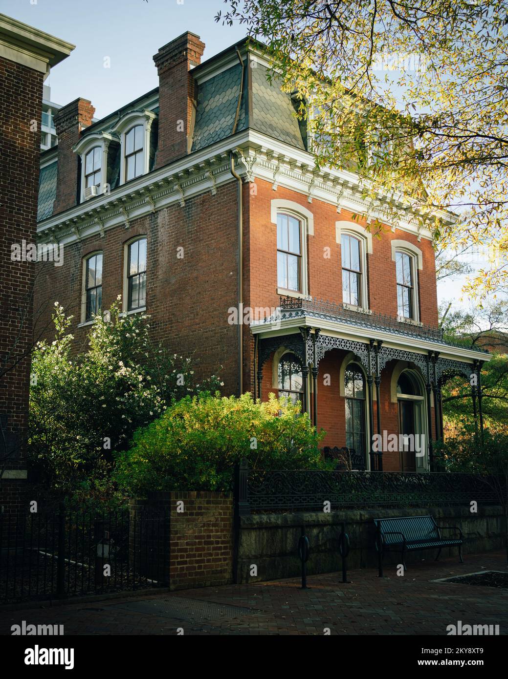 The Decatur Davis House, Richmond, Virginia Stock Photo - Alamy