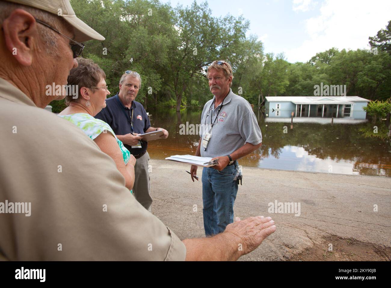 Grand Ridge, FL, May 13, 2014 During a damage assessment in Jackson ...