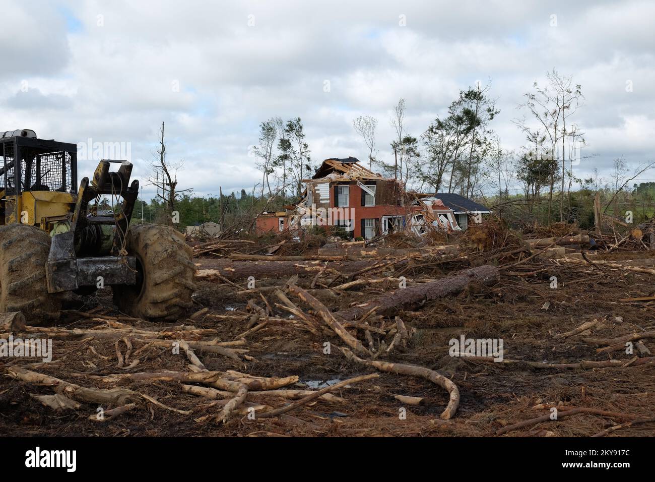 Tornado damaged neighborhood. Mississippi Severe Storms, Tornadoes, and ...