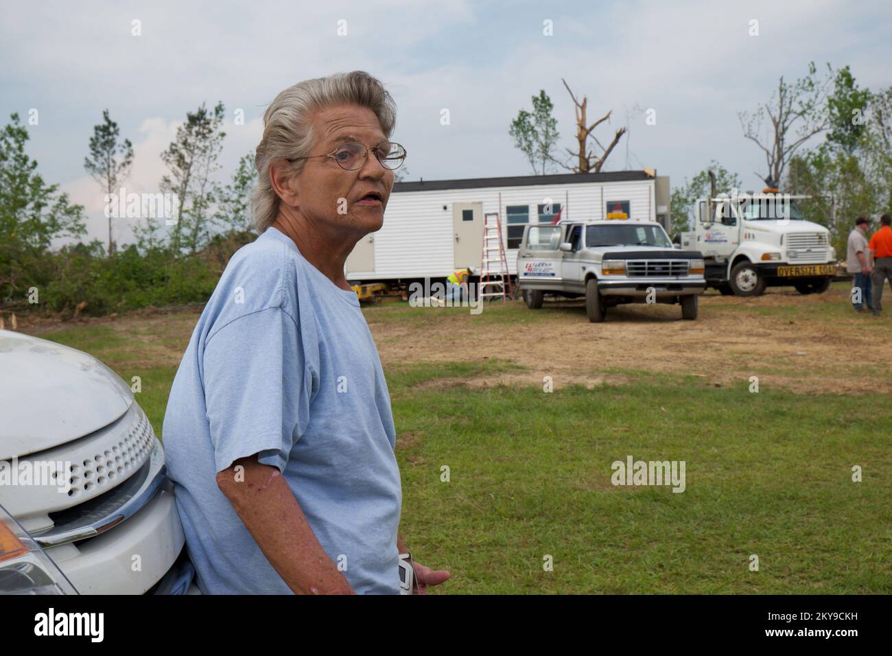 FEMA mobile housing unit set up. Mississippi Severe Storms, Tornadoes ...