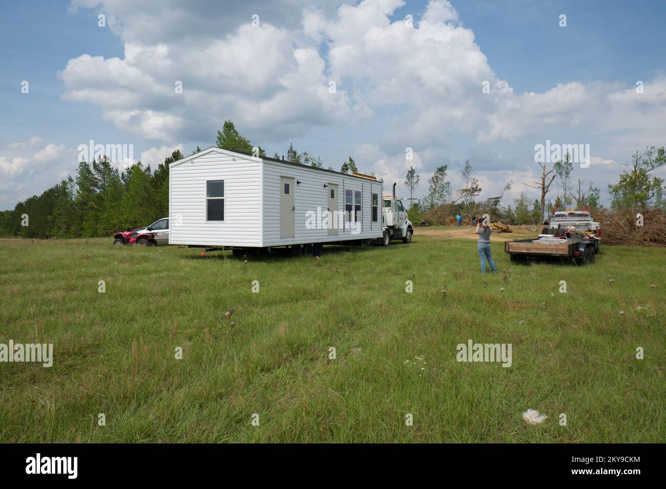 FEMA mobile housing unit. Mississippi Severe Storms, Tornadoes, and ...