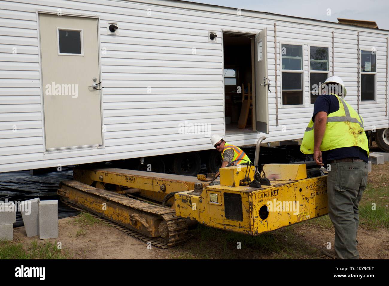 FEMA mobile housing unit set up. Mississippi Severe Storms, Tornadoes ...