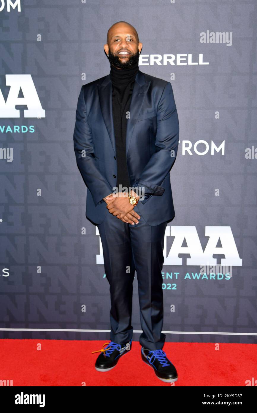 CC Sabathia attends the 36th Annual Footwear News Achievement Awards at ...