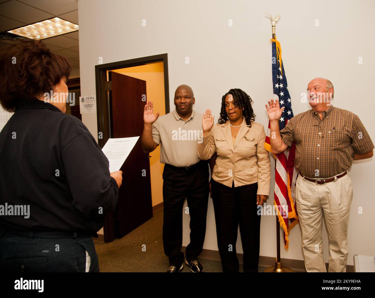 FEMA hires local residents to assist with the recovery efforts i ...