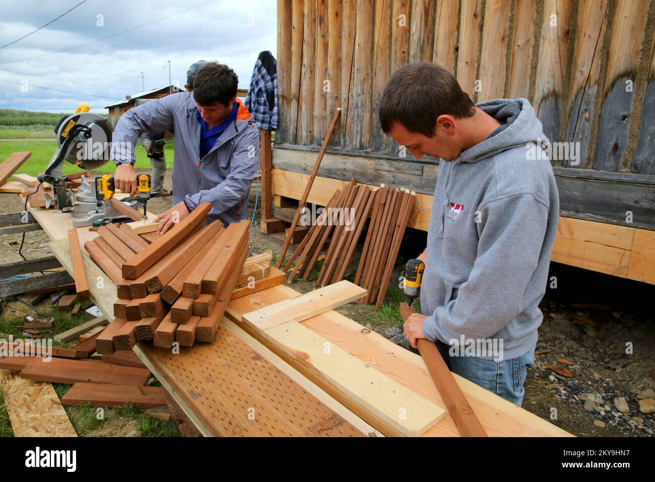 Rebuilding after weather disaster hi-res stock photography and images ...