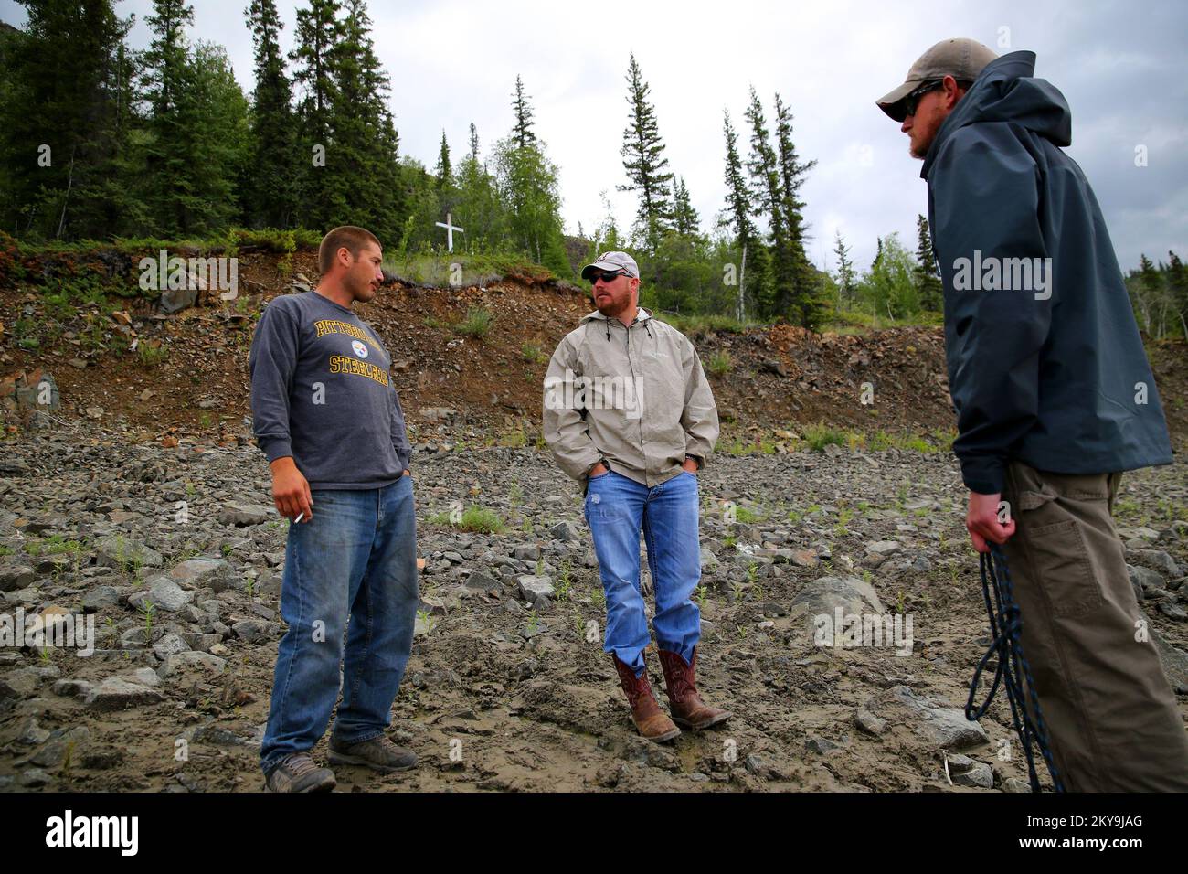Circle, AK, July 16, 2014 Tanana Tribal Logistics Specialist Jack Boyle ...