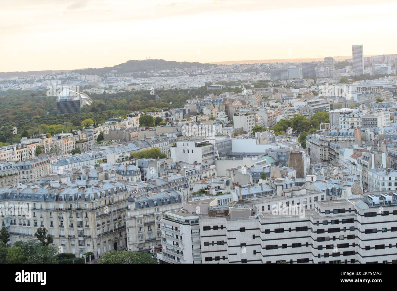 PARIS - AUGUST 09, 2015: Paris downtown. Paris, aka City of Love, is a ...
