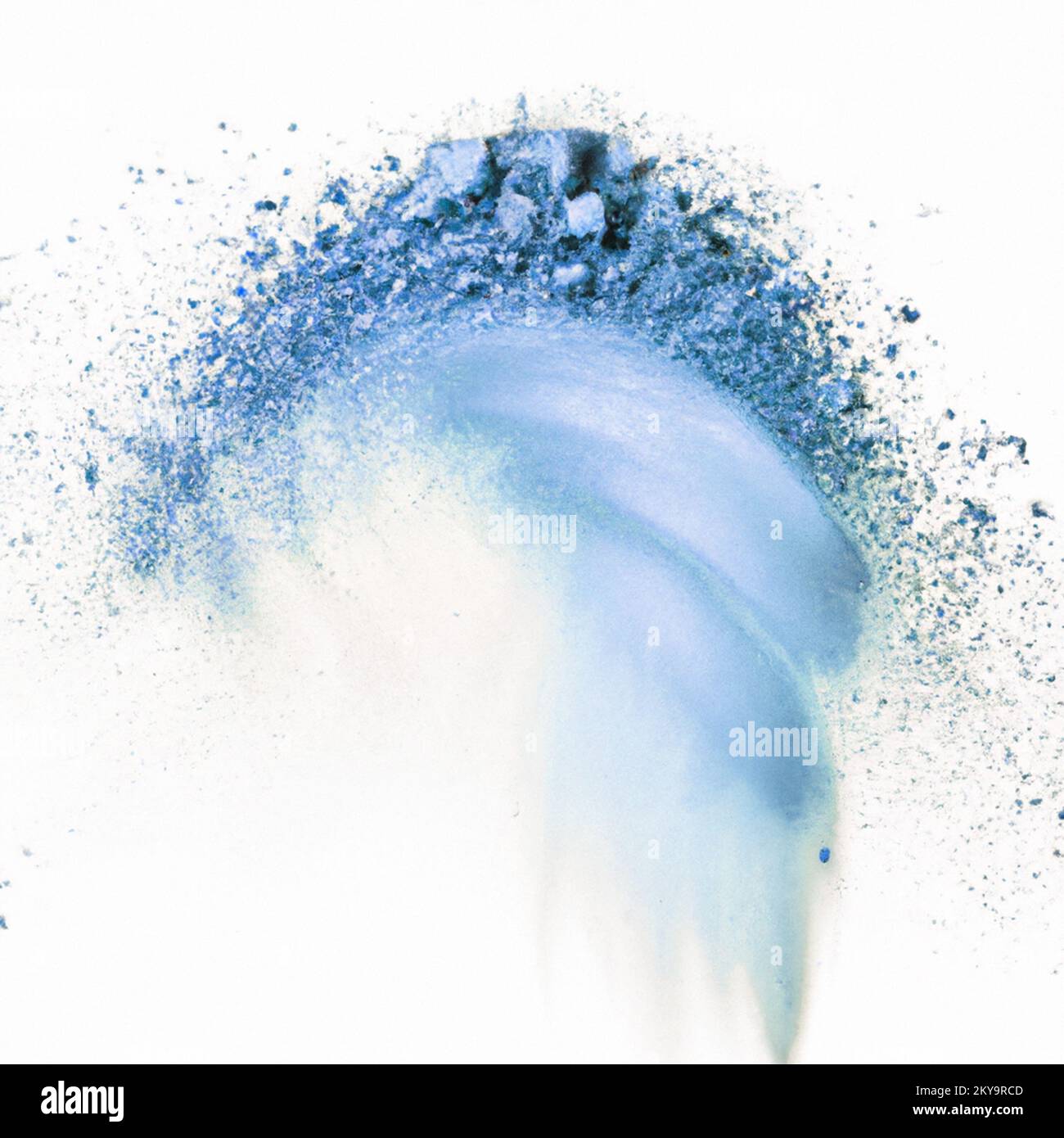 Powder explosion illustration with texture and color Stock Photo - Alamy